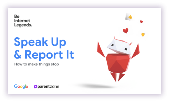 Be Internet Legends interactive lessons | Parent Zone