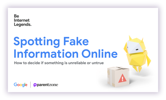 Be Internet Legends interactive lessons | Parent Zone