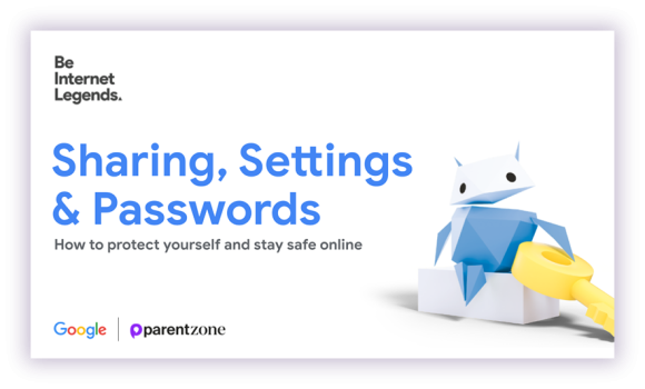 Be Internet Legends interactive lessons | Parent Zone